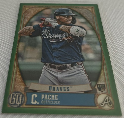 2021 Topps Gypsy Queen Baseball Cristian Pache Atlanta Braves Green ...
