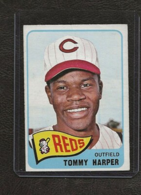 1965 O-Pee-Chee, OPC, #47 Tommy Harper, Cincinnati Reds, VG-EX! | eBay