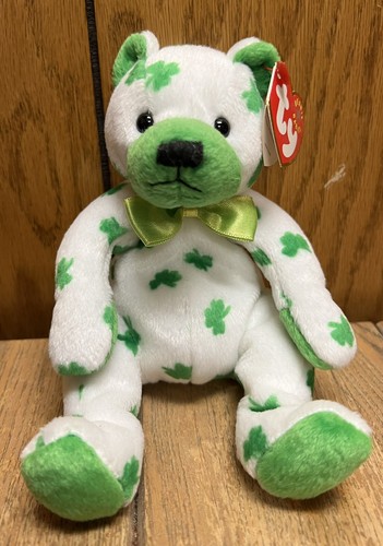 Clover TY beanie babies Bear - 2001 - Retired - Collectible | eBay