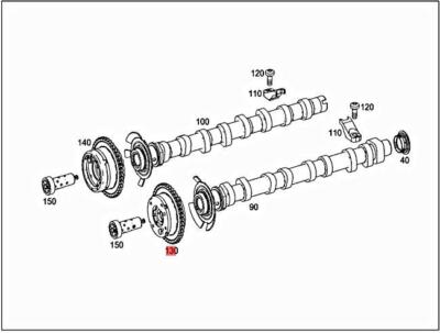 Genuine MERCEDES Camshaft adjuster 2700506100 | eBay