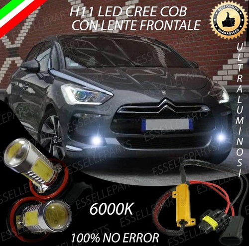 COPPIA LAMPADE FENDINEBBIA H11 LED CREE COB CANBUS PER CITROEN DS5 6000K | eBay