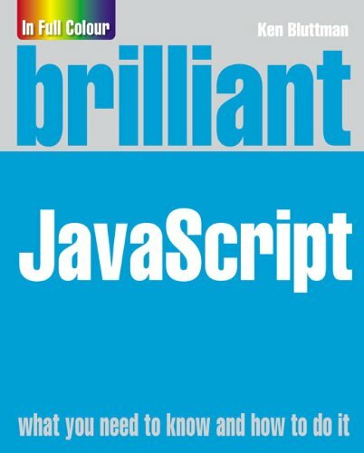Brilliant JavaScript By Ken Bluttman 9780273721536| eBay