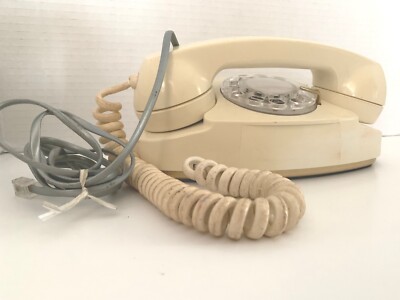 Princess Phone Vintage Bell System Off White Color 701B I-60 Untested ...