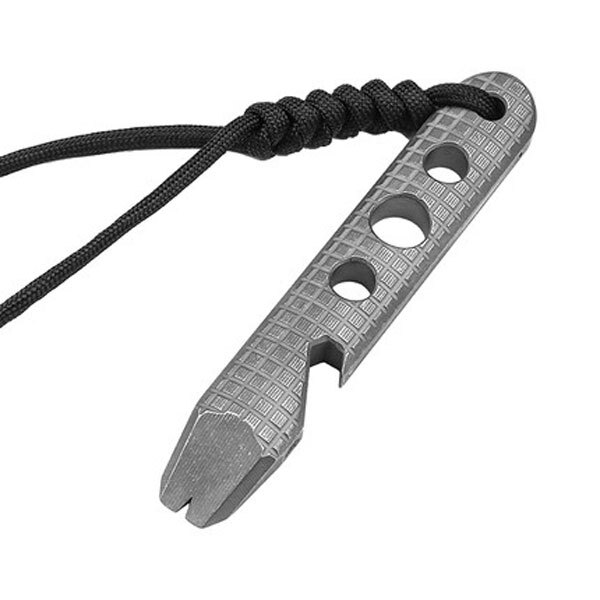 Titanium Pocket Pry Bar Crowbar EDC Bottle Opener Portable Outdoor ...