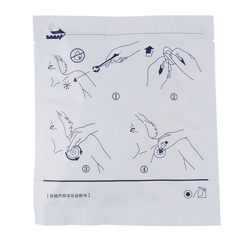 50PCS Disposable Electrodes Pads ECG EKG for Portable Handheld Adult | eBay