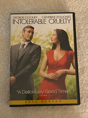 DVD - INTOLERABLE CRUELTY - George Clooney, Catherine Zeta-Jones ...