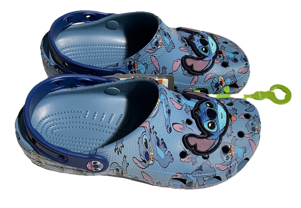 Disney Stitch CROCS Lilo & Stitch Adult CROCS Size Men 6 Women 8 ...