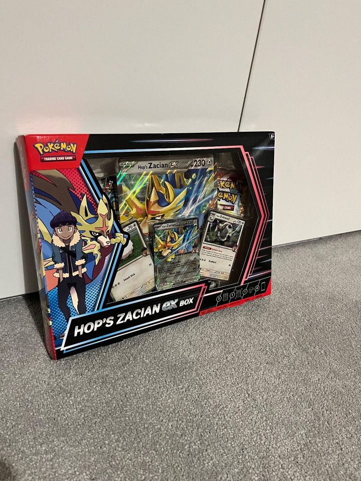Pokemon TCG: Hop's Zacian ex Box | eBay UK