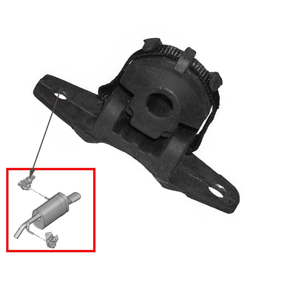 Exhaust Elastic Support Silentblock for 207 208 1007 2008 = 1755P3 ...