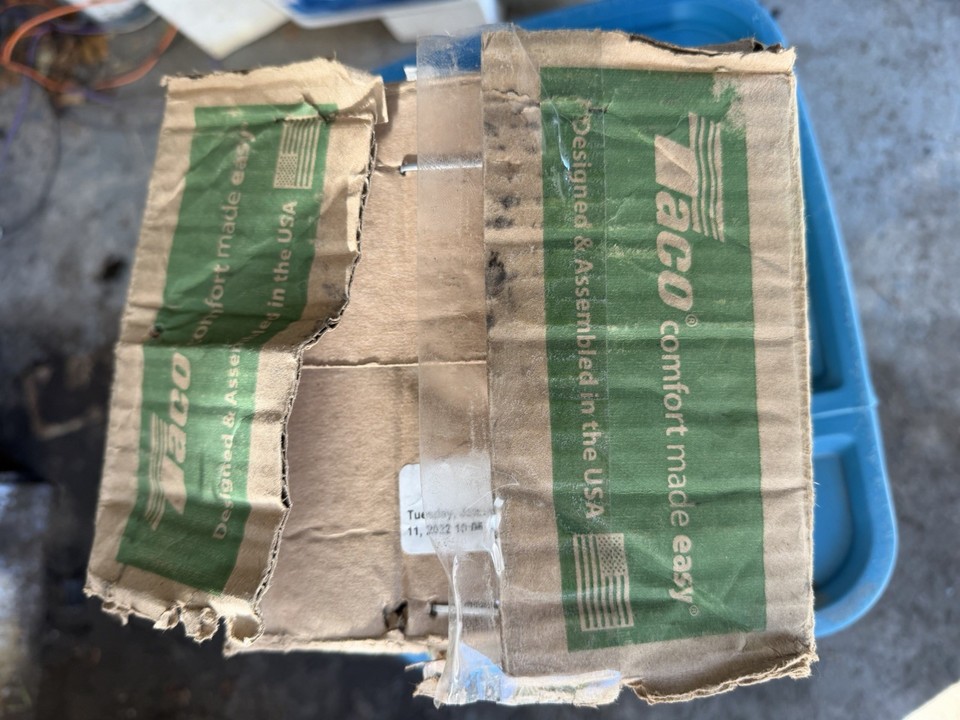 Taco 007-F5 Circulator Pump 115v. New . We Ship The Same Day As ...