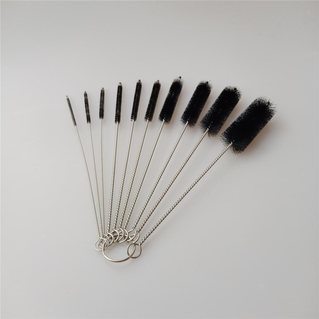 Set of 10 Laboratory Test Spice Tube Beaker Brushes Brush Cleaning Tool ...