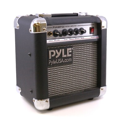 Pyle 20-Watt Vamp-Series Amplifier-Vamp-Series Amplifier w/3-Band EQ ...