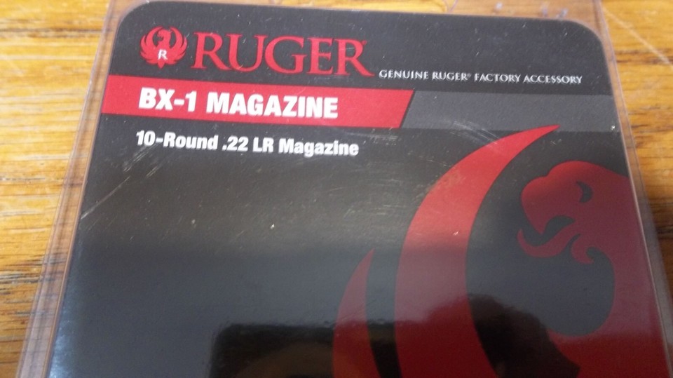 Ruger .22 LR 10-Round Rd Rotary Magazine Mag 90005 22LR BX-1 Bx1 OEM ...