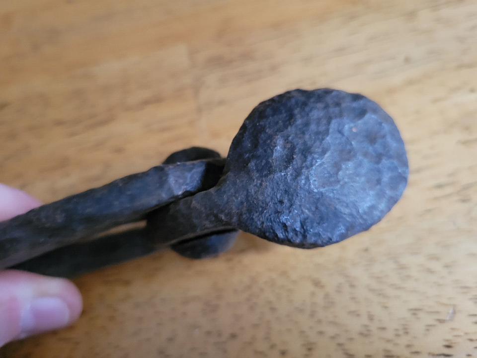 Antique 14" Hand Forged Iron Blacksmithing Reloading Tool Farm Barn ...