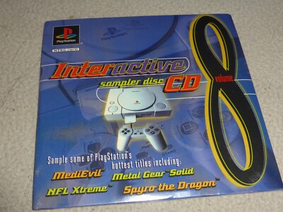 NEW PLAYSTATION GAME INTERACTIVE CD SAMPLER DISC VOLUME 8 SPYRO METAL ...