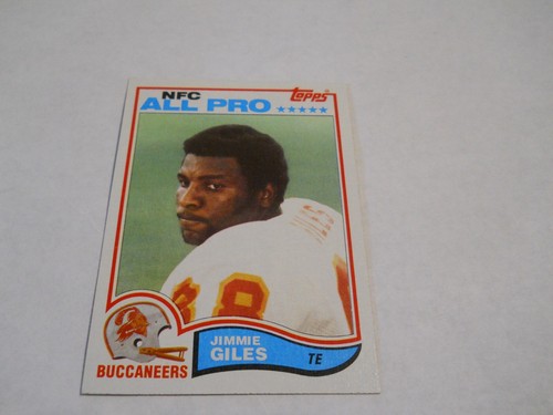 JIMMIE GILES ALL-PRO TAMPA BAY BUCCANEERS 1982 TOPPS | eBay