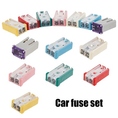 14Pcs Car Fuses Assortment Kit 15-60A Mcase Fuse Easy Install ...
