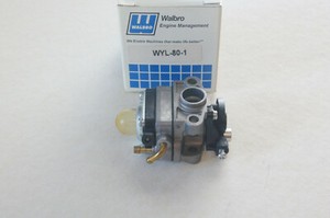 GENUINE WALBRO CARBURETOR WYL-80 WYL-80-1 WYL80 * NEW * (C) | eBay