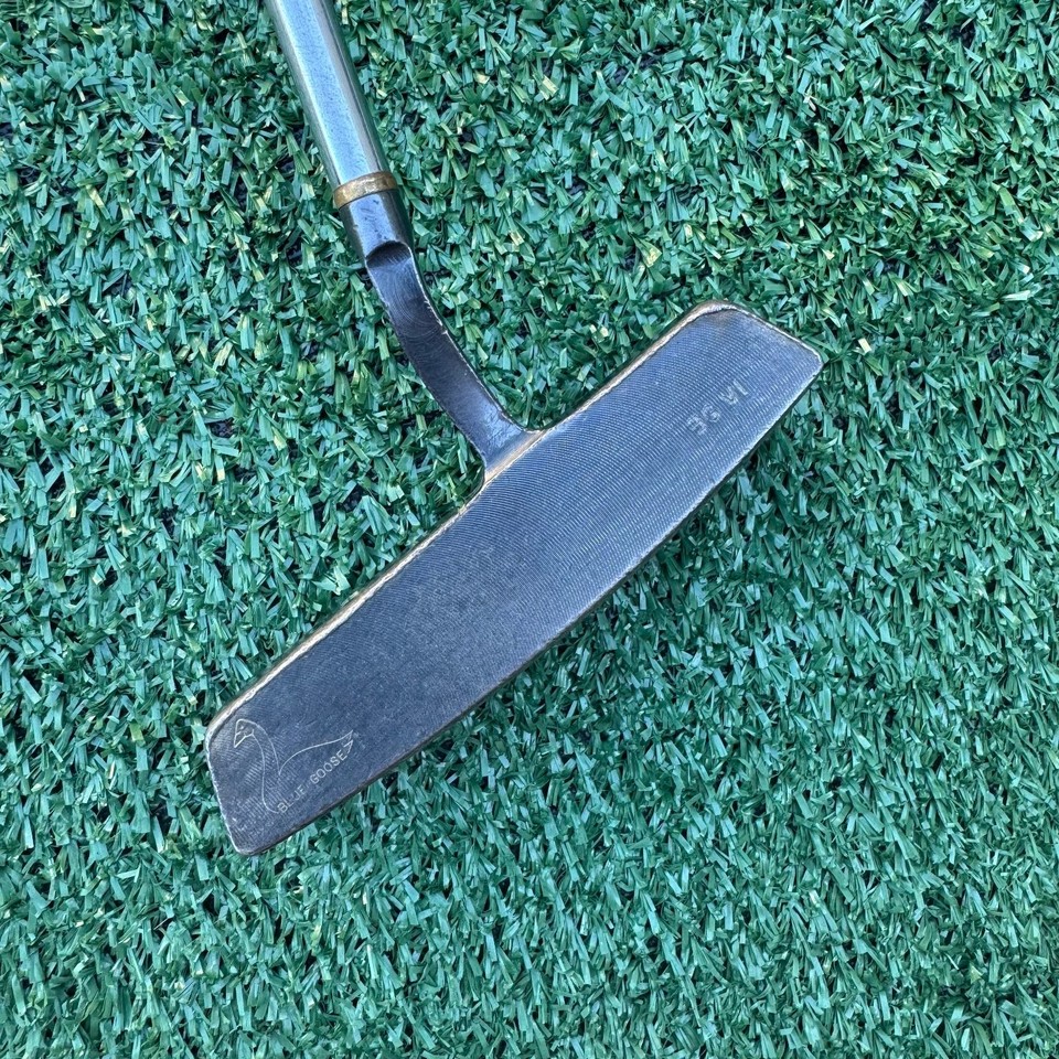 Ray Cook Blue Goose BG V1 Steel Center Shaft Putter Blade Milled 35 ...