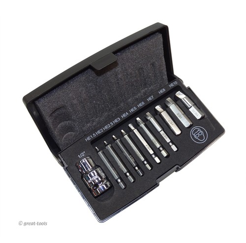 HEX SCREW EXTRACTOR SET – Allen head fastener remover tool – damage ...