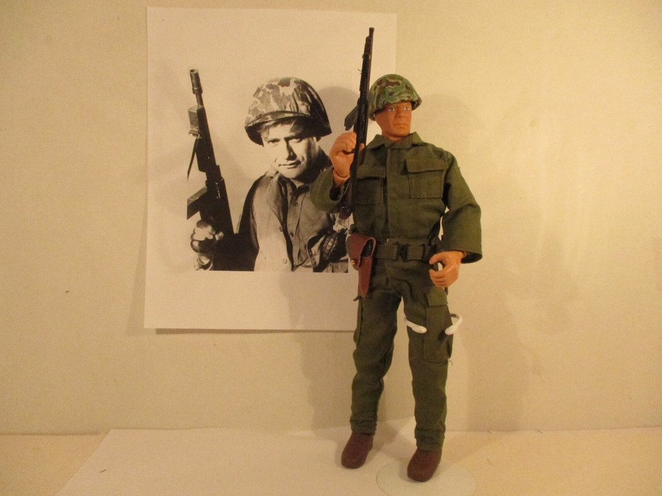 Sgt Saunders Combat TV Series US Army WWII custom 1/6 12" figure | eBay