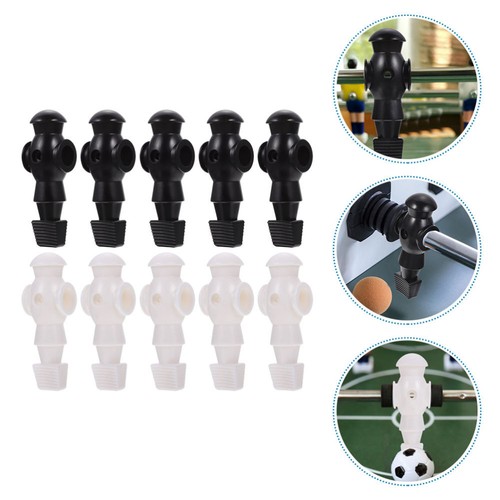 10Pc Football Machine Player Foosball Machine Football Man Table Soccer ...