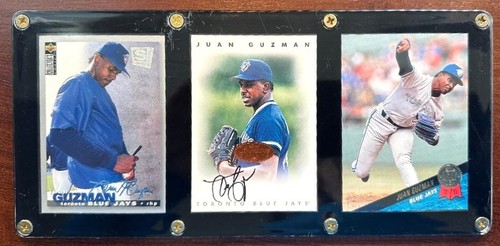 Juan Guzman 1996 Leaf Signature Series Bronze On Card Autograph Auto ...