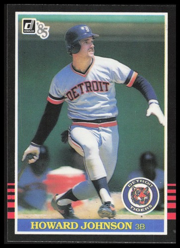 1985 Donruss Howard Johnson #247 Detroit Tigers 33B | eBay