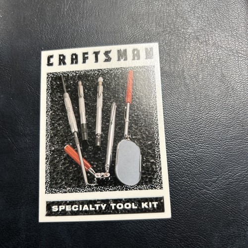 C37d Craftsman Sears Roebuck 1994/95 Collector Cards #58 Specialty Tool ...
