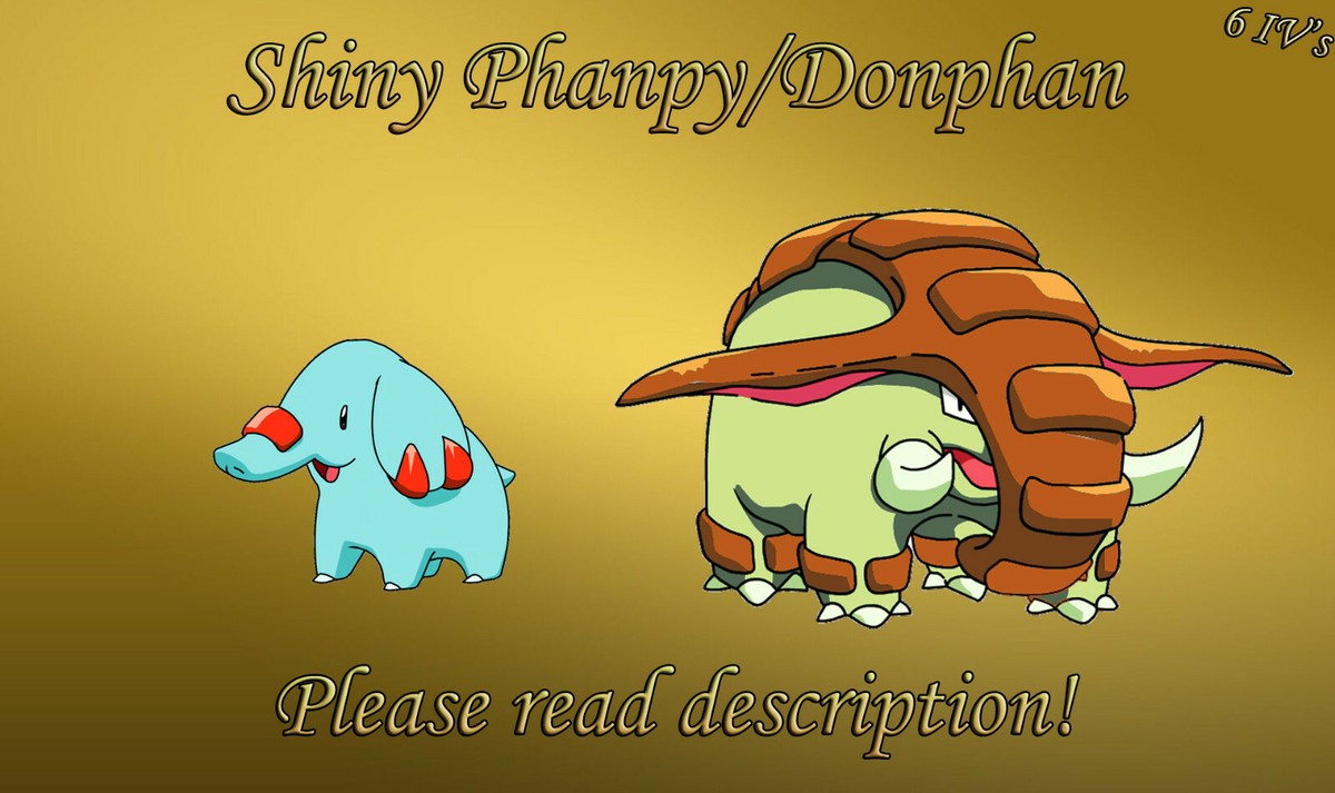 Shiny Donphan Xy