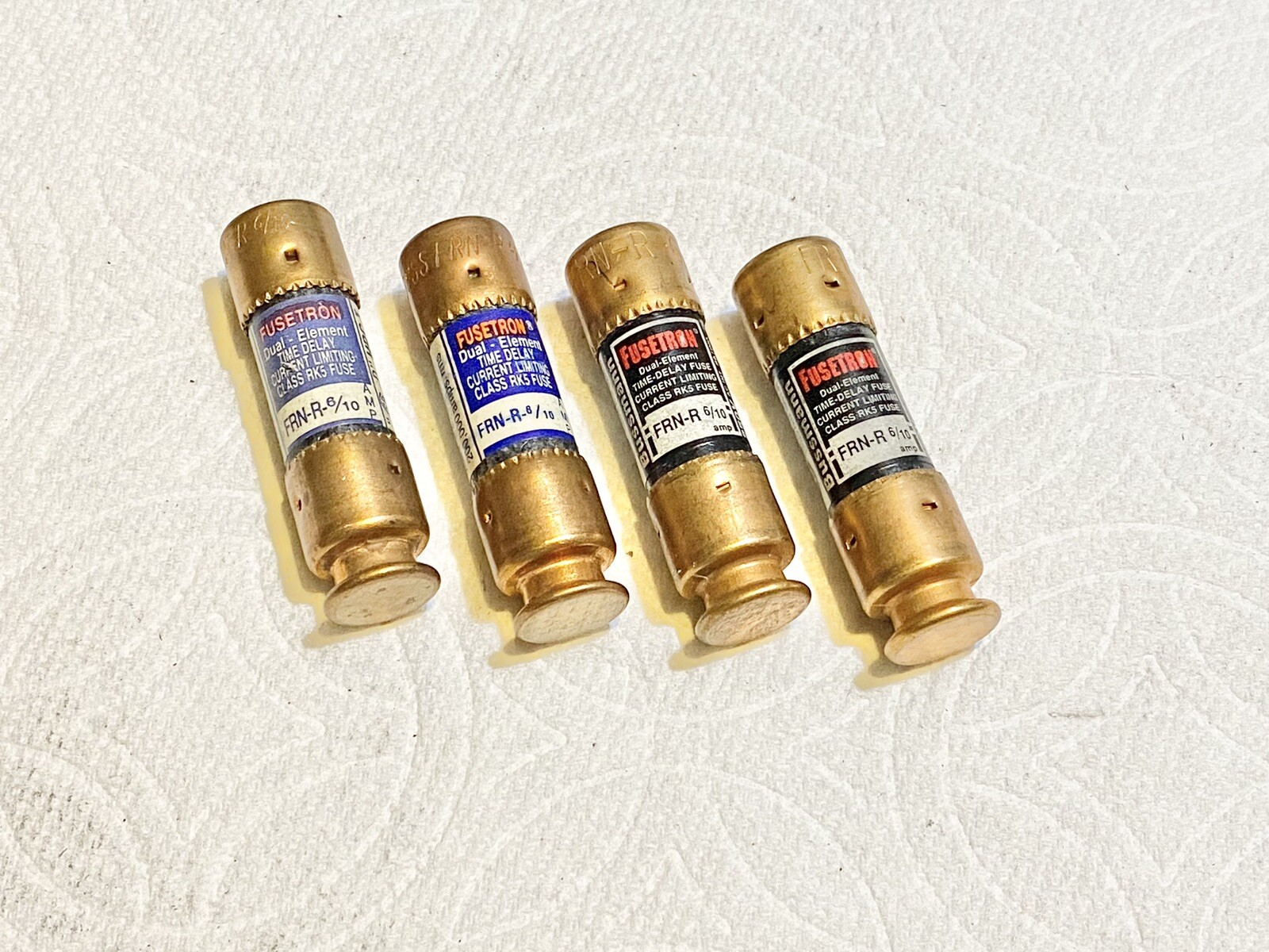 Fusetron FRN-R-6/10 Time Delay 6/10 Amp 250V Fuse Lot of 3 | eBay