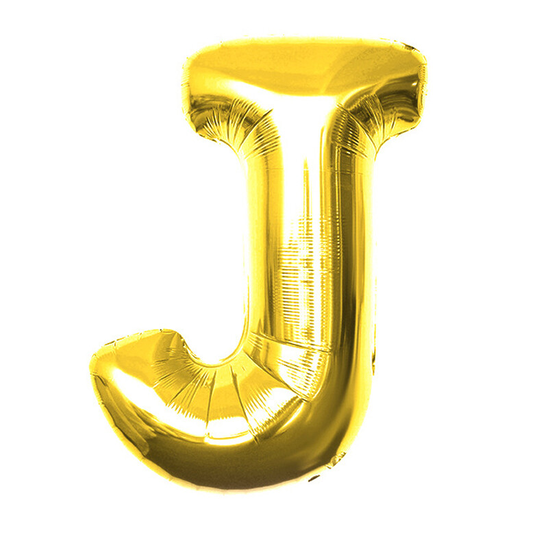 16" 40" Inch Gold Number Alphabet A-Z Letters Balloons Birthday Baby ...