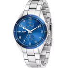Men's Watch Sector 770 Dual Time Steel Multifunction Blue below Cost ...