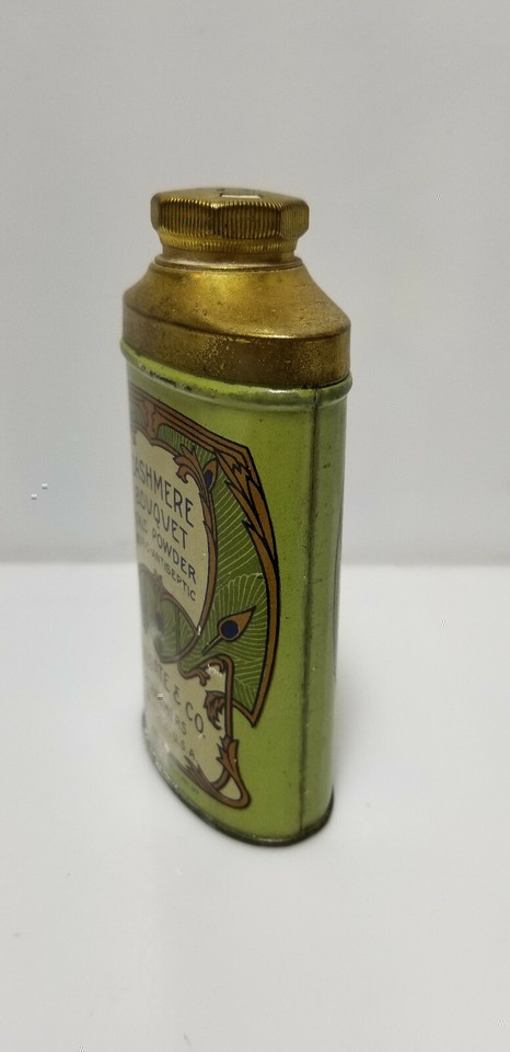 Vintage Talcum Powder Tin Colgate Cashmere Bouquet | eBay