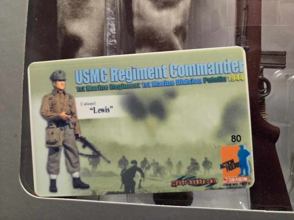 CYBER HOBBY 70773 COLONEL LEWIS USMC REG COMMANDER PELELIU 1944 1RST ...