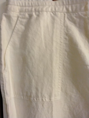 Talbots Signature Size 18 Capris, NWT, White, Pockets. Free Shipping | eBay