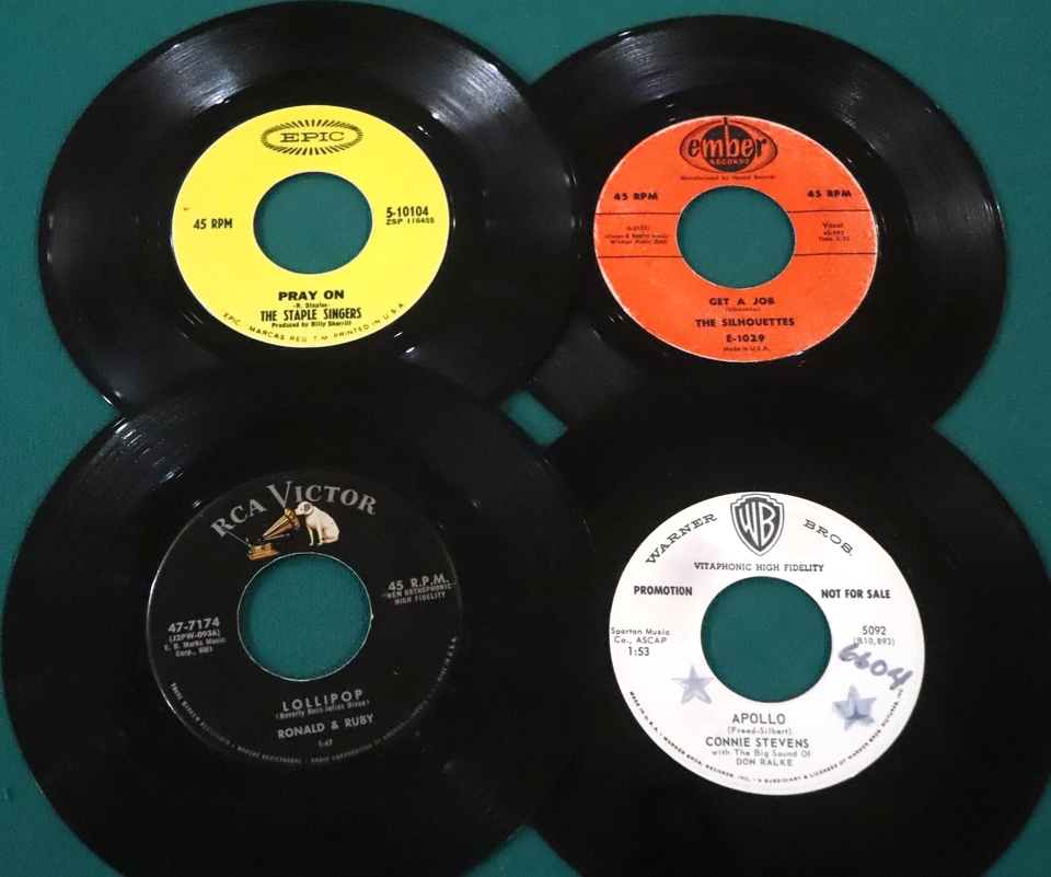 Lot 32 Different Rare / Scarce/Obscure 45 rpm Discs Varied Labels ...