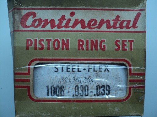 Continental Piston Ring Set part number 1006 - .030 - .039 | eBay