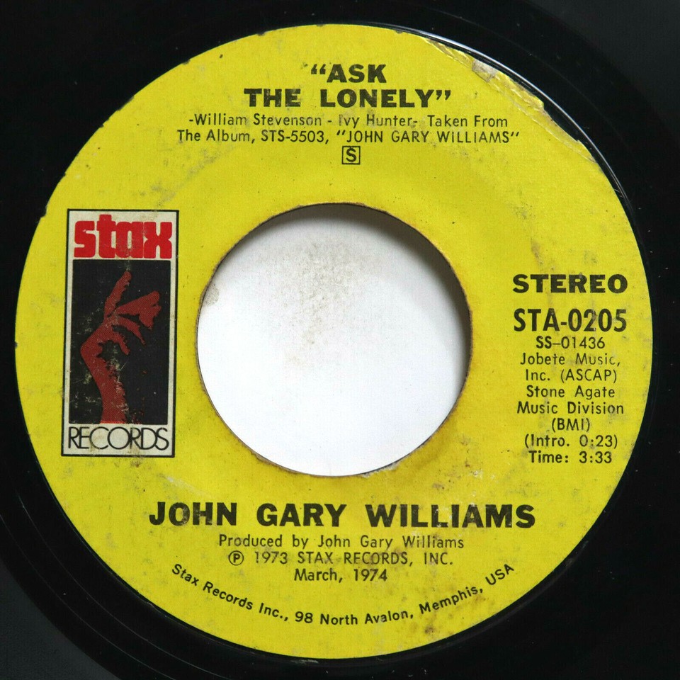 JOHN GARY WILLIAMS - THE WHOLE DAMN WORLD IS GOING CRAZY/ ASK THE ...