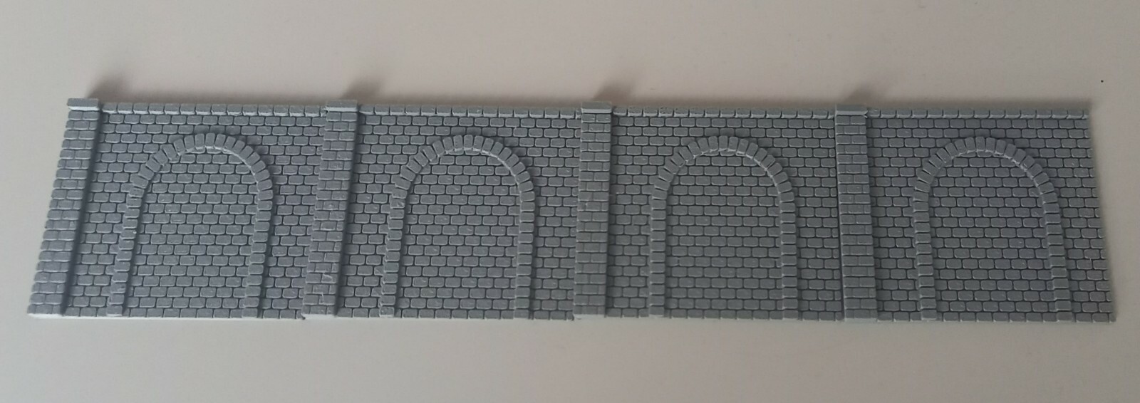 4 x N Gauge Model Railway Retaining Brick Walls Railway Arches Wall ...