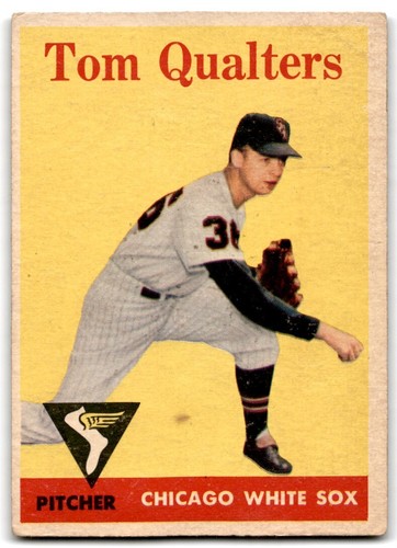 1958 Topps Tom Qualters Chicago White Sox #453 | eBay