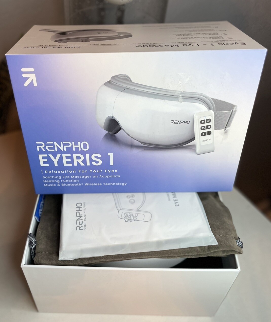 Renpho Eyeris 1 Eye Massager Relaxation For Your Eyes w Music ...