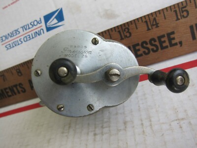 RARE Vintage WARDS Precision MODEL 2G Fishing Reel - GOOD WORKING COND ...