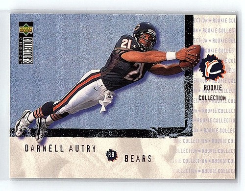 1997 Upper Deck Collector's Choice Darnell Autry Chicago Bears #3J3 3J3 ...