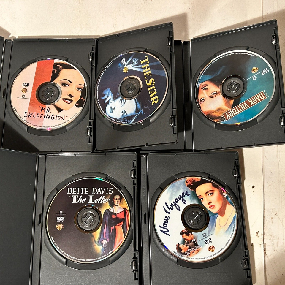 Bette Davis Collection - 5-Disc DVD Set - Murderess Adulteress Heiress ...
