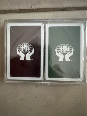 New Vintage Sealed Whitman Playing Cards 2 Decks in Plastic Case | eBay