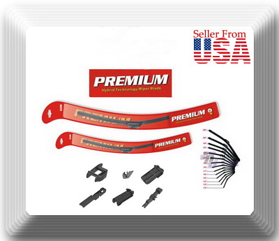 Lot of 10 SMP21 / A21M Premium Hybrid Beam Windshiled Wiper Blade 21 ...