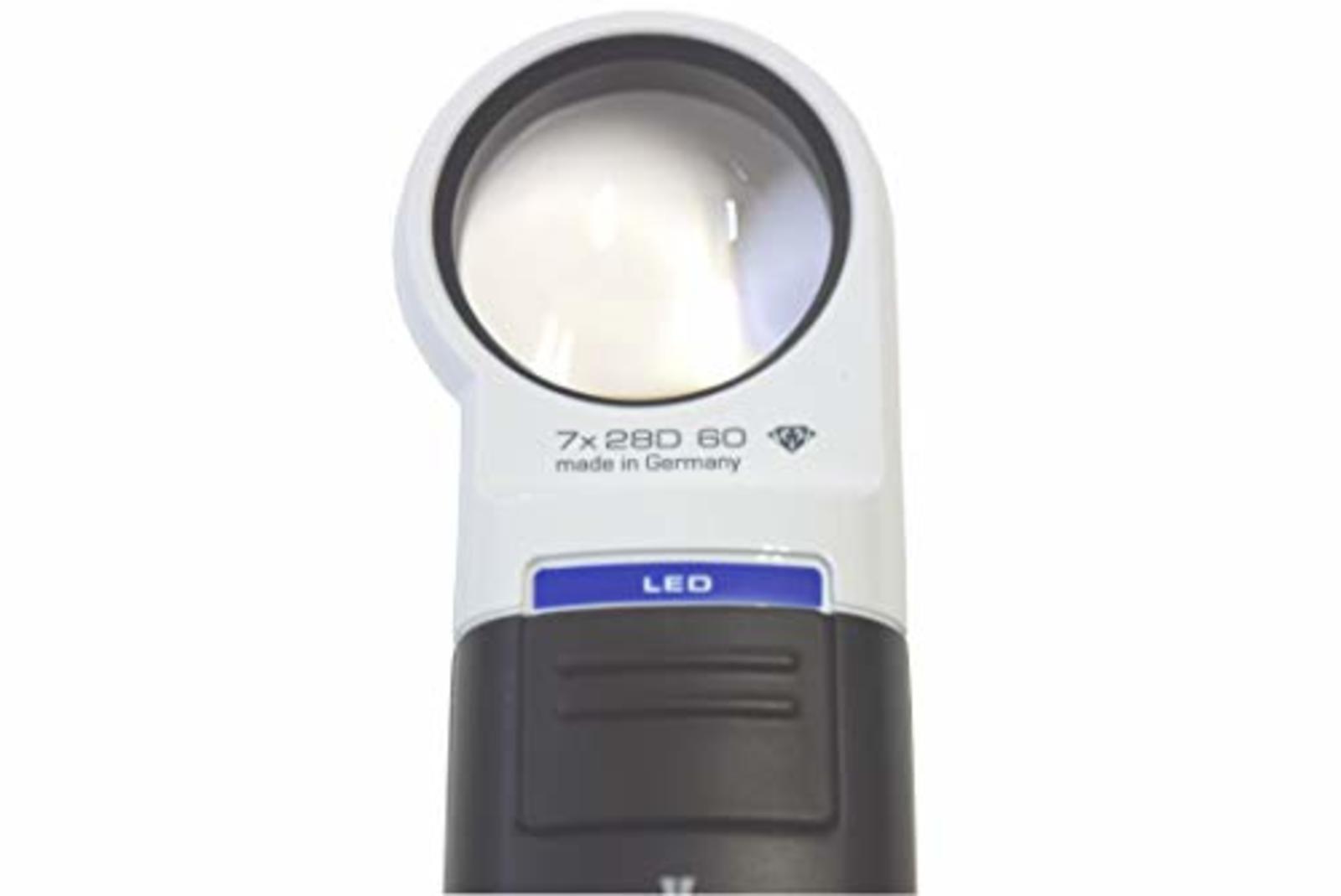 Eschenbach 1511-7 Mobilux 7x LED Illuminated Hand-held Magnifier With ...