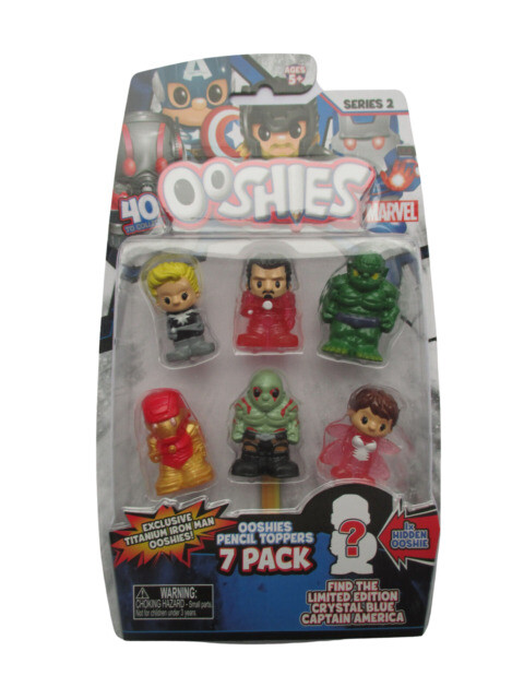 Ooshies 76603 Marvel 7 Action Figures (Pack of 7) for sale online | eBay