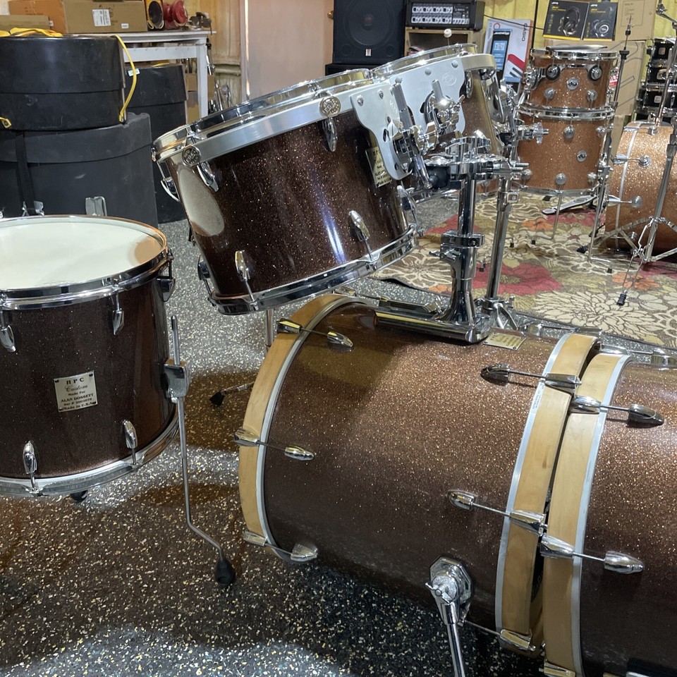 HPC Custom Made Carbon Fiber Tempus shells drums 7 piece shell pack U.S ...